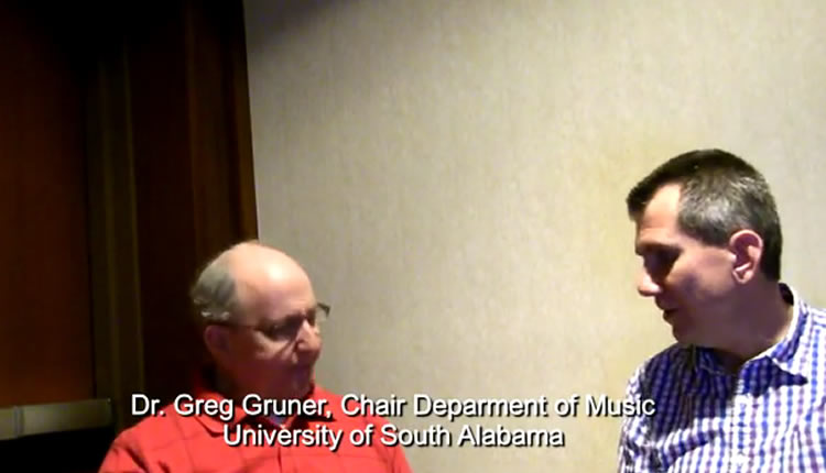 Dr. Greg Gruner, Chair Univ of S Alabama – Band Director Media Group